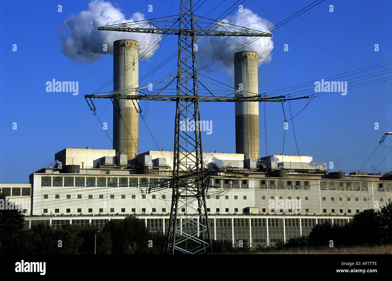 Coal fired power station Stock Photo - Alamy