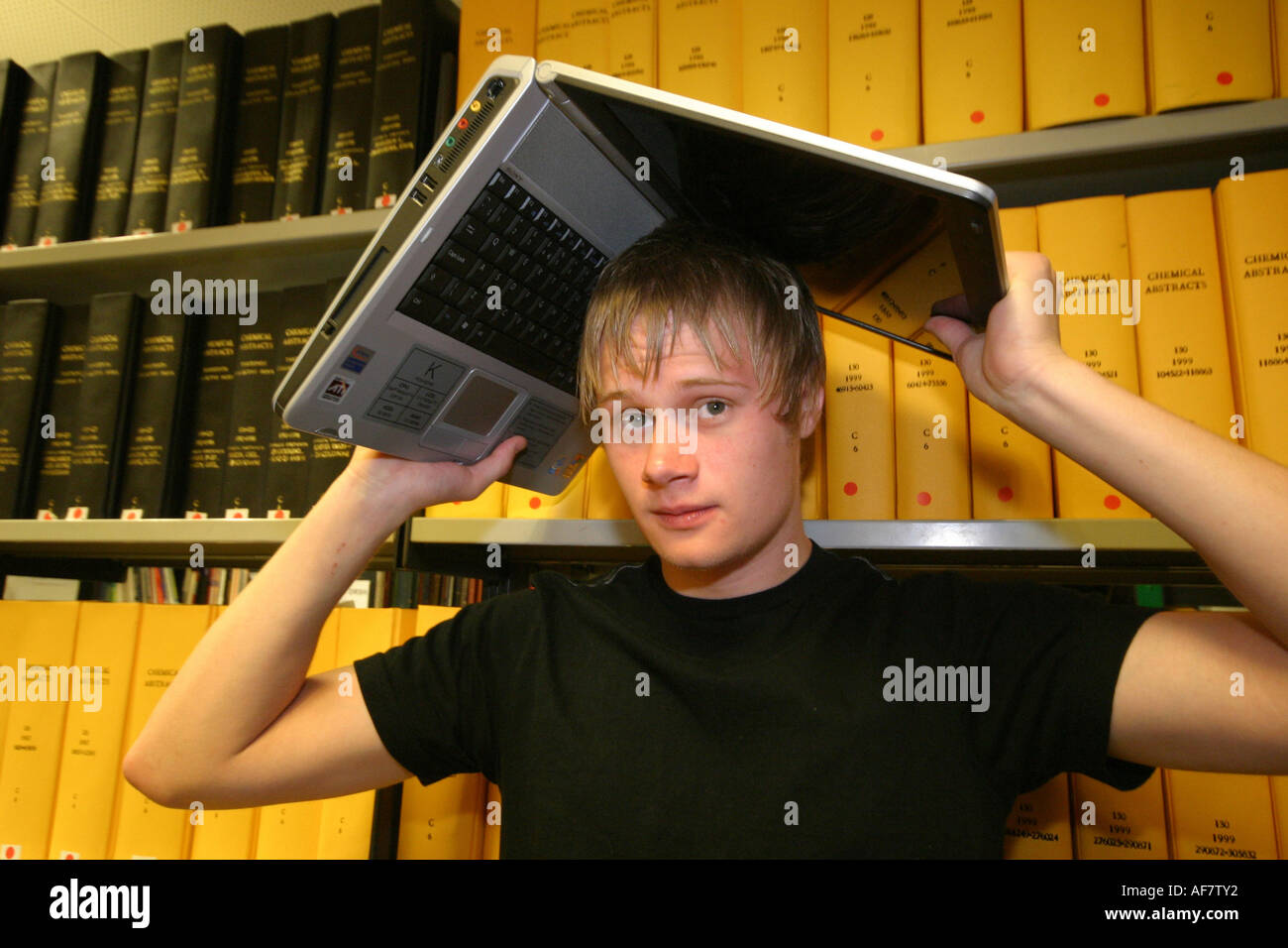 Big heavy laptop hi-res stock photography and images - Alamy