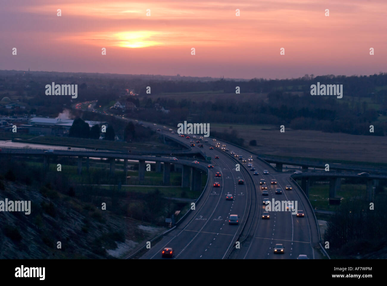 West sussex motorway hi-res stock photography and images - Alamy