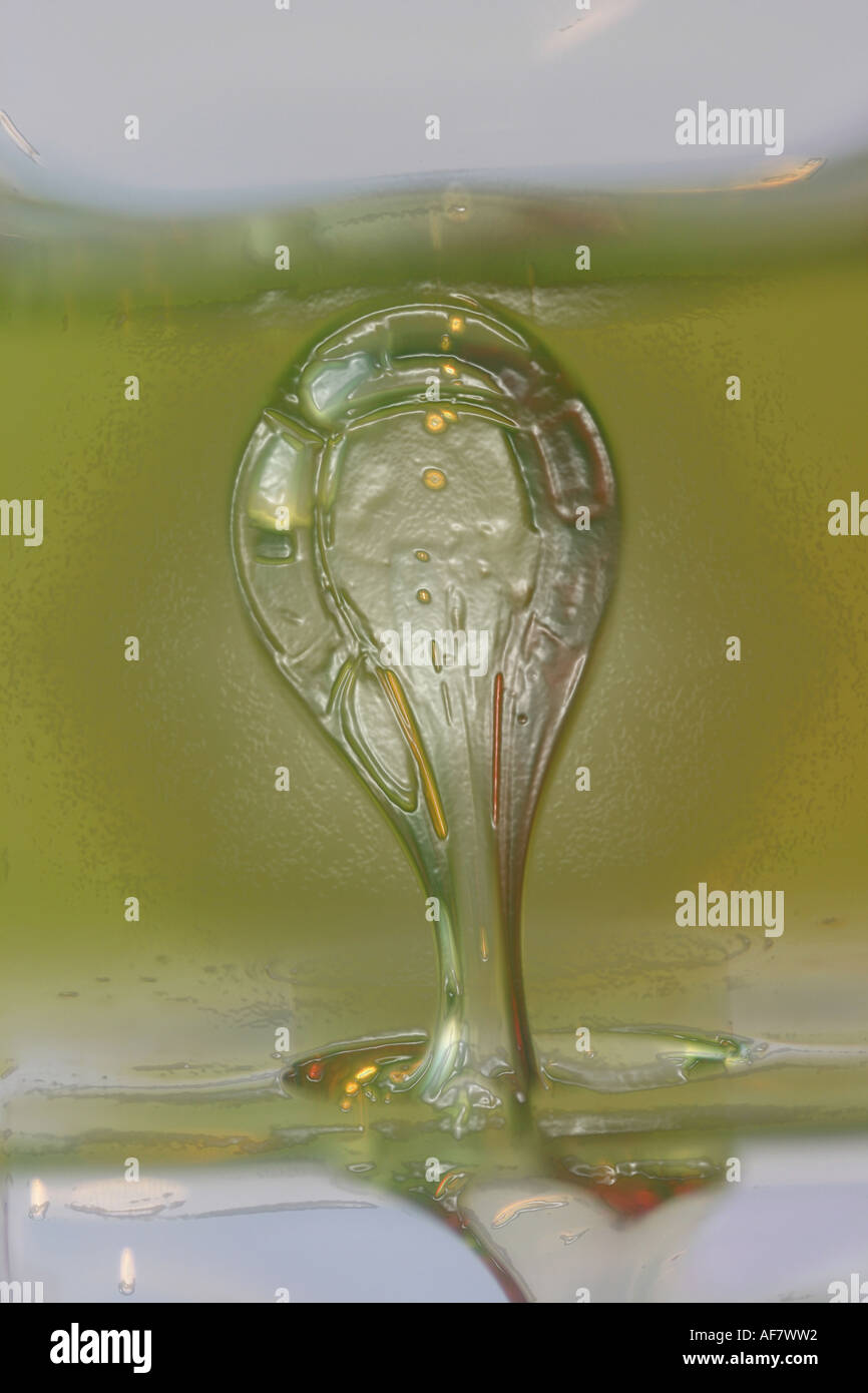 A Stock Photograph of a Bubble in Liquid Stock Photo - Alamy