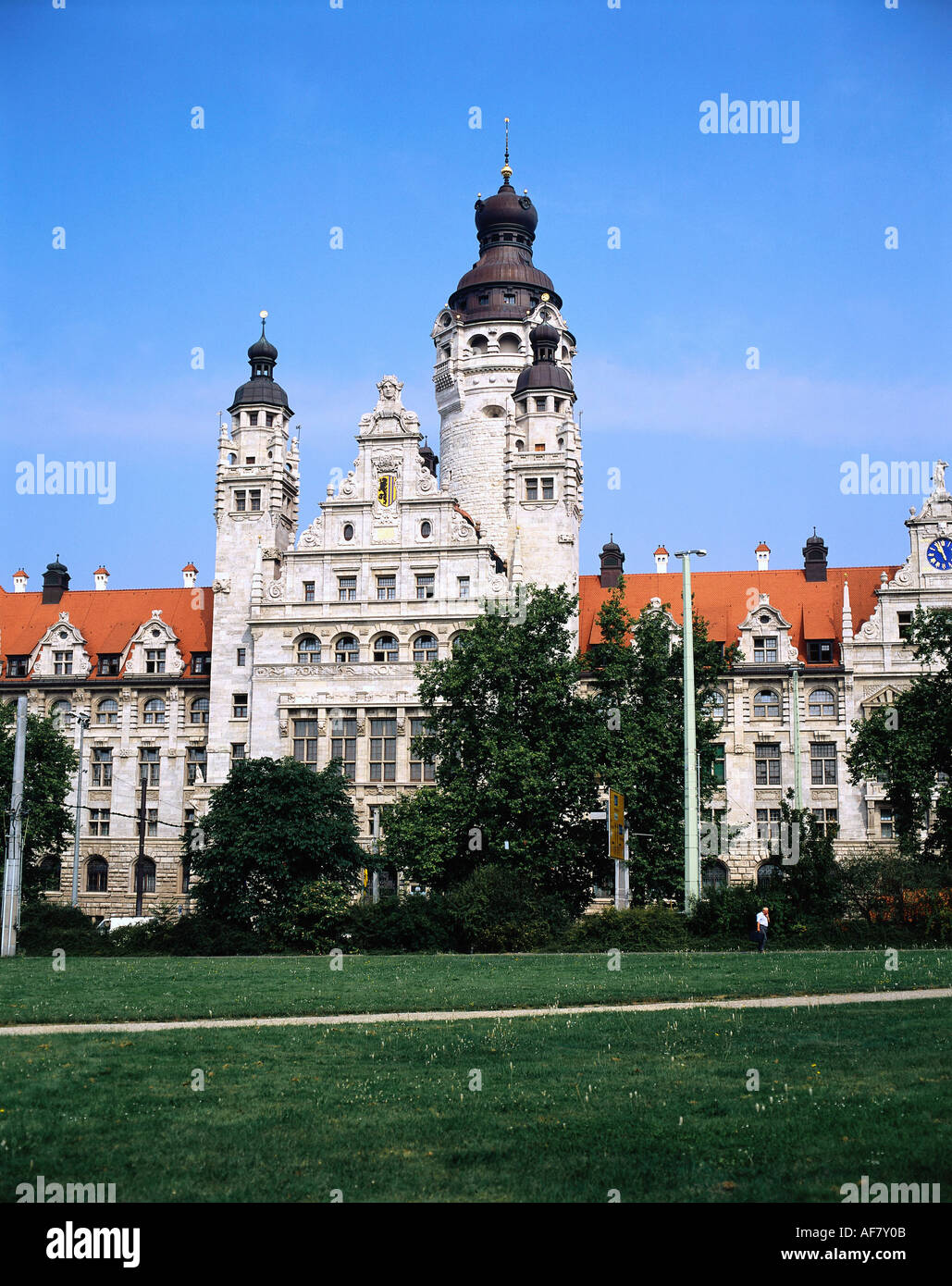 geography / travel, Germany, Saxonia, Leipzig, buildings, New City hall ...