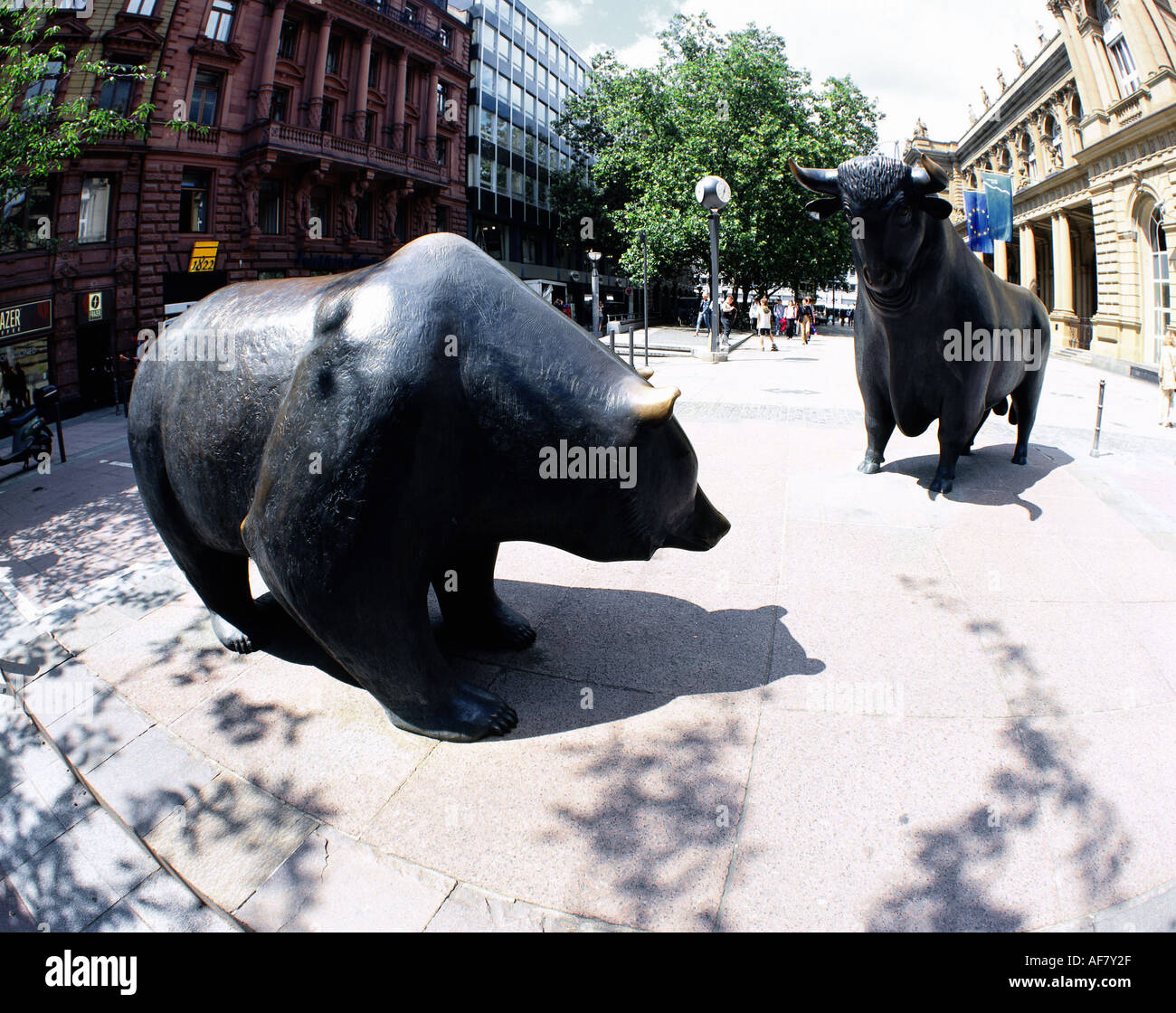 geography / travel, Germany, Hesse, Frankfurt, buildings, stock market ...