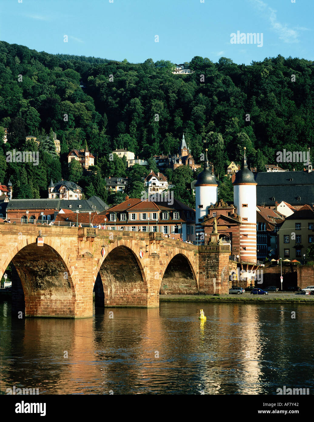 Heidelberg bridge over neckar river hi-res stock photography and images ...