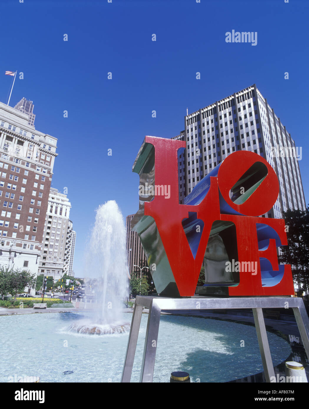 Love sign philadelphia hi-res stock photography and images - Alamy