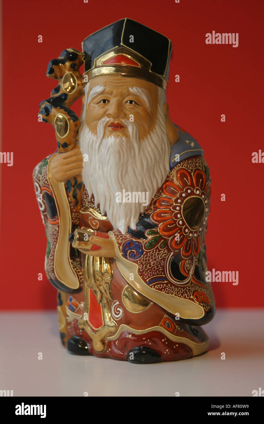 A Stock Photograph of a Japanese Figure Stock Photo - Alamy