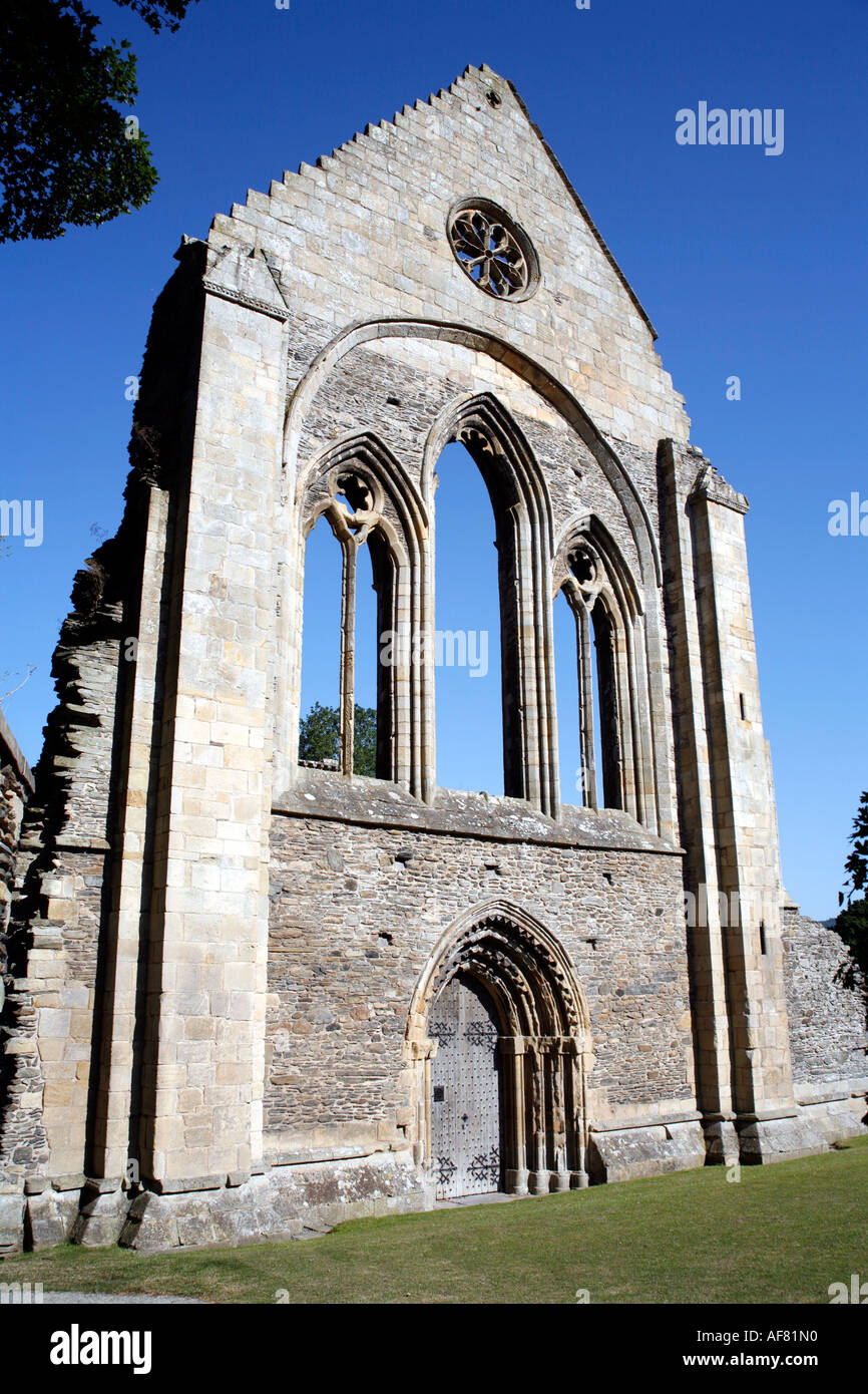 Valle Crusis Abbey near Llangollen, Denbighshire, Wales Stock Photo - Alamy