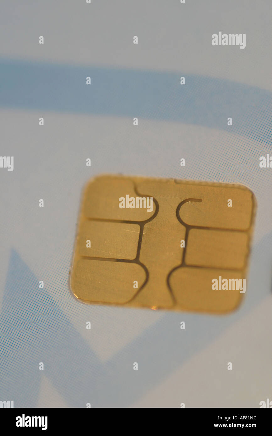 A Stock Photograph of a chip and pin credit card Stock Photo - Alamy