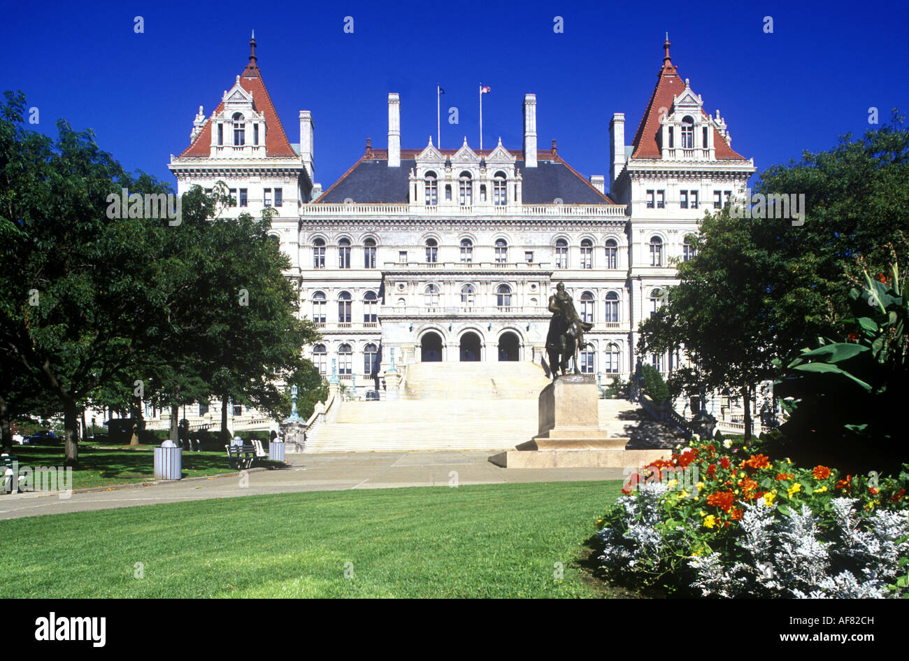 STATE CAPITOL BUILDING ALBANY NEW YORK STATE USA Stock Photo - Alamy