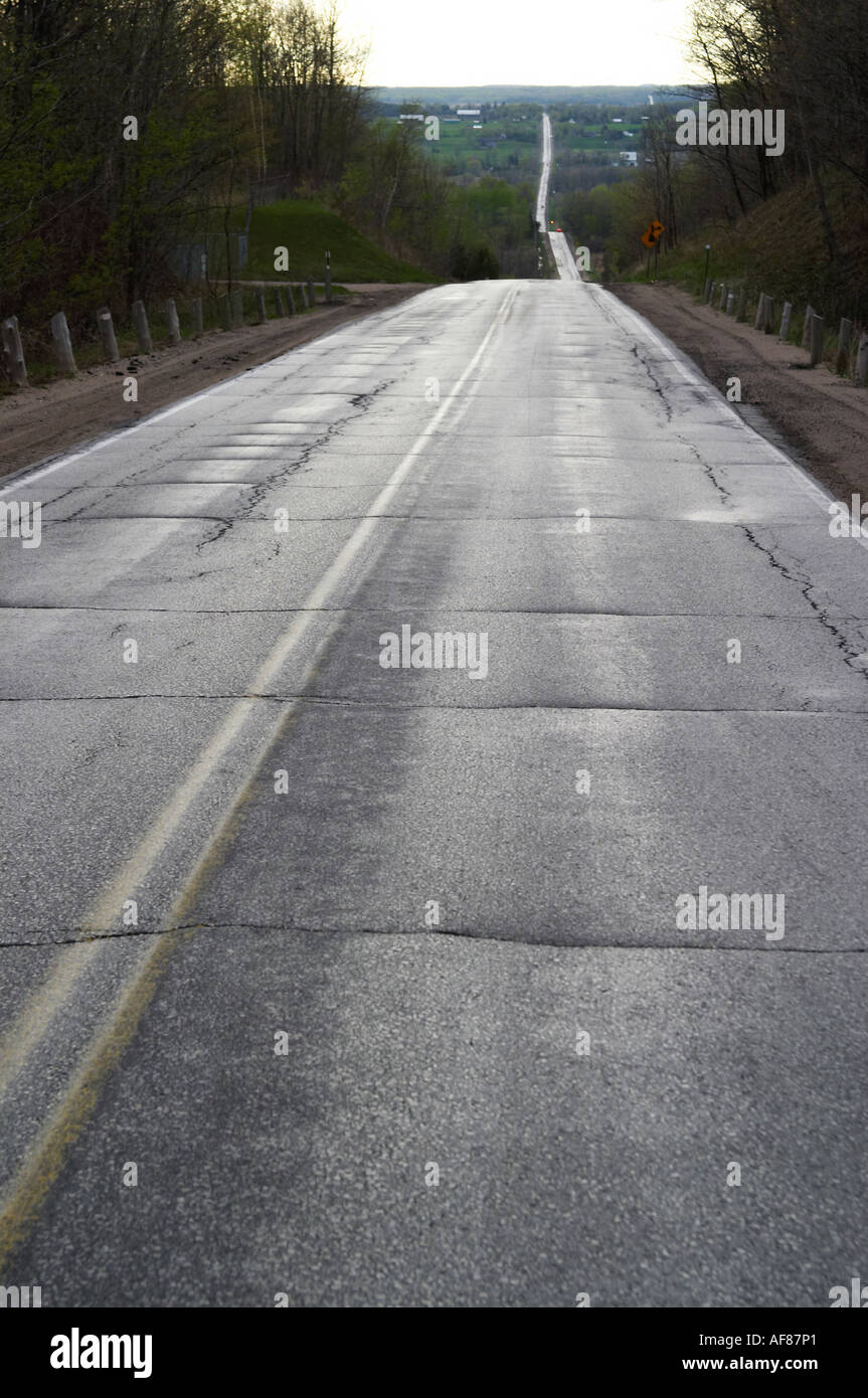 Backcountry road in Canada 3 Stock Photo - Alamy