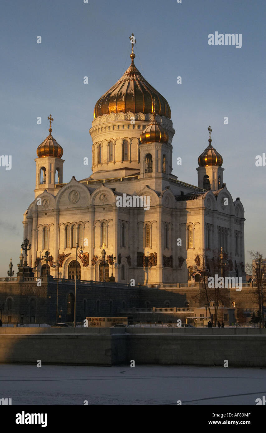 Temple of Christ Saviour in tht Moscow Stock Photo - Alamy