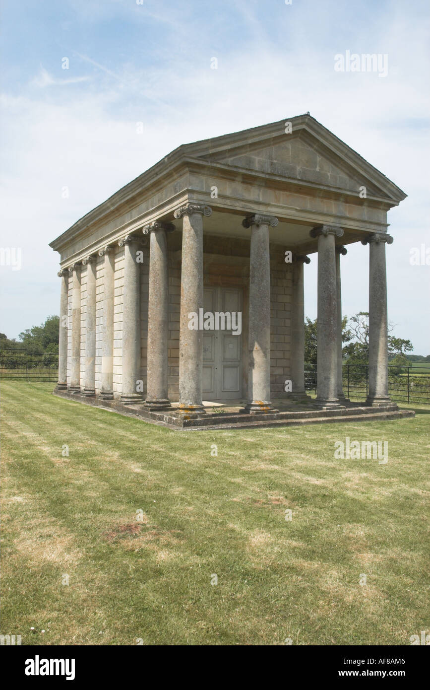 Temple of Harmony, Goathurst, Quantock Hills, Somerset, UK Stock Photo ...