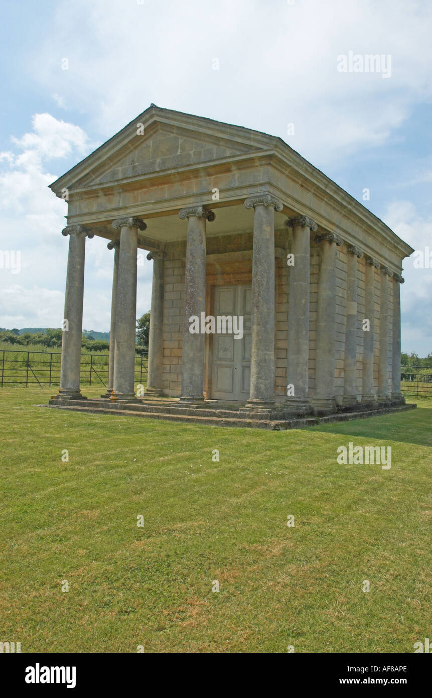 Temple of Harmony, Goathurst, Quantock Hills, Somerset, UK Stock Photo ...