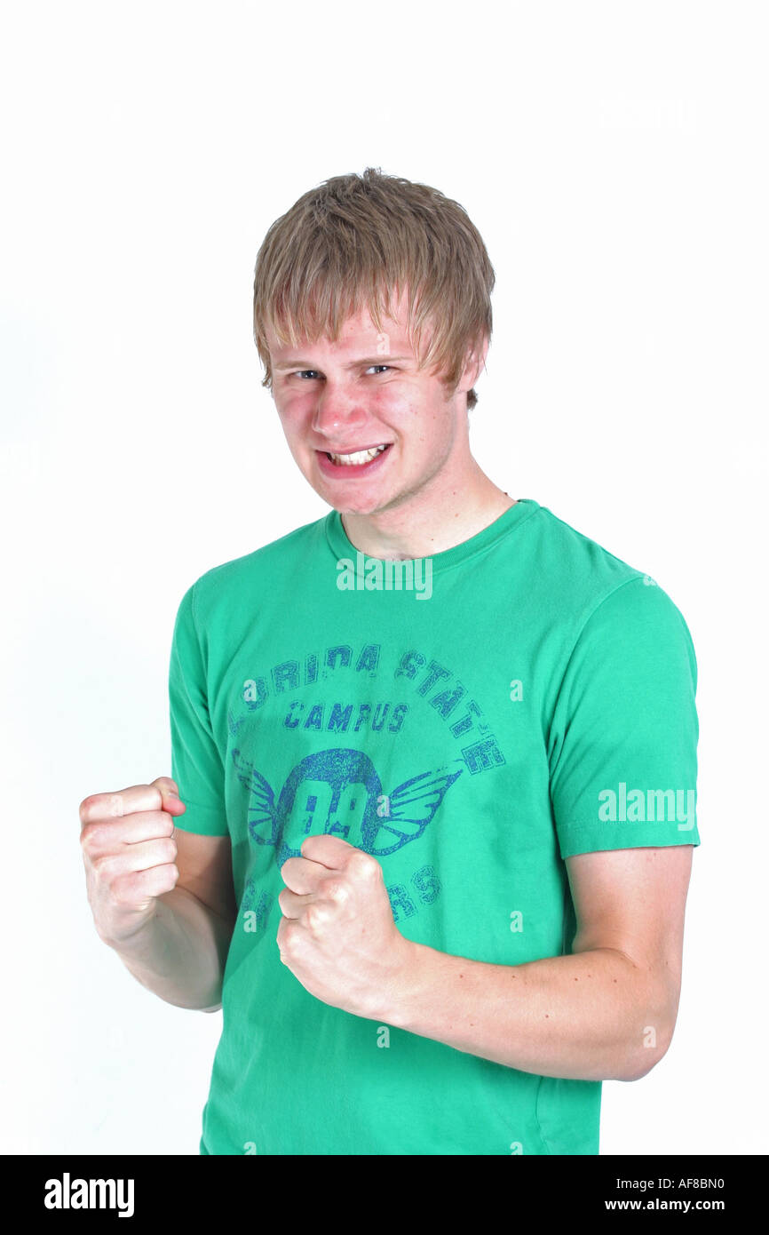 A Stock Photograph of a man Celebrating Stock Photo - Alamy