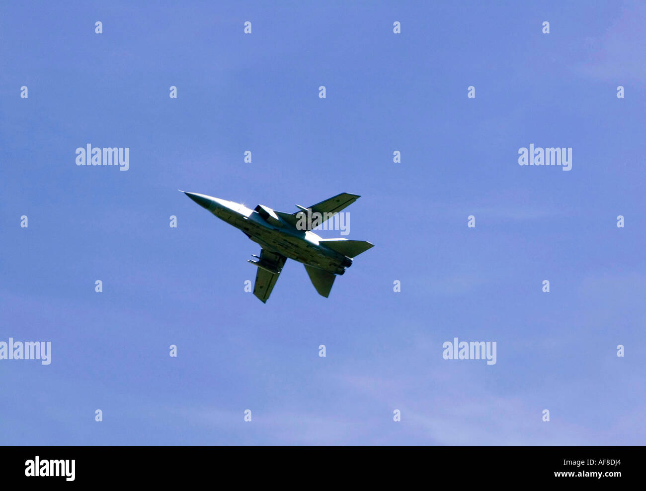 an RAF fighter Jet low flying over the lake district, UK Stock Photo ...