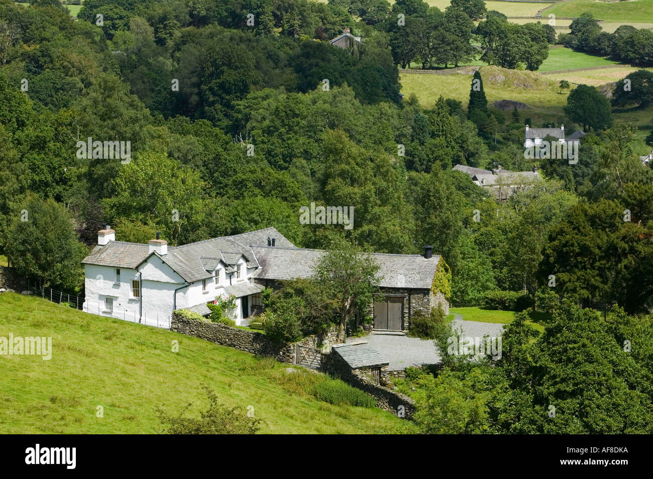 Stings holiday house in grasmere, Lake district, UK Stock Photo - Alamy