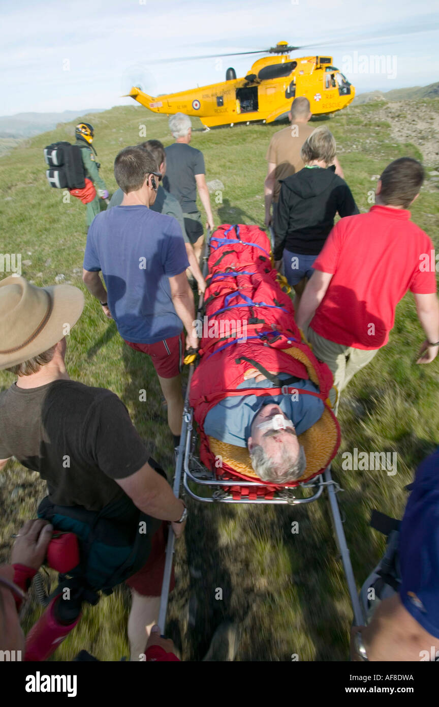 Raf mountain rescue team hi-res stock photography and images - Alamy
