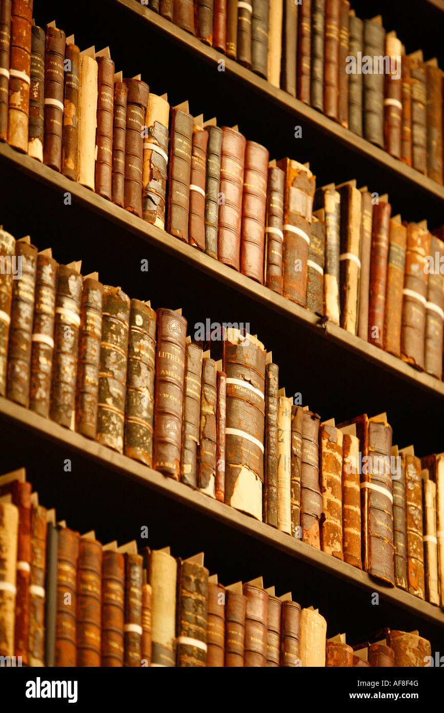 Books in the library in the Scottish Rite Temple, Washington DC ...