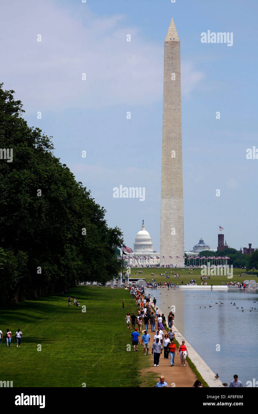 National mall background hi-res stock photography and images - Alamy