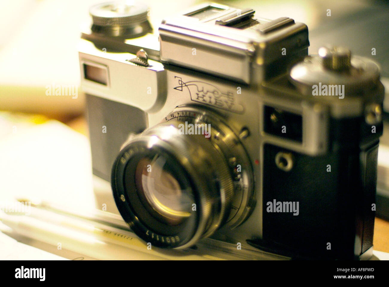 vintage Kiev 35mm film camera Stock Photo - Alamy