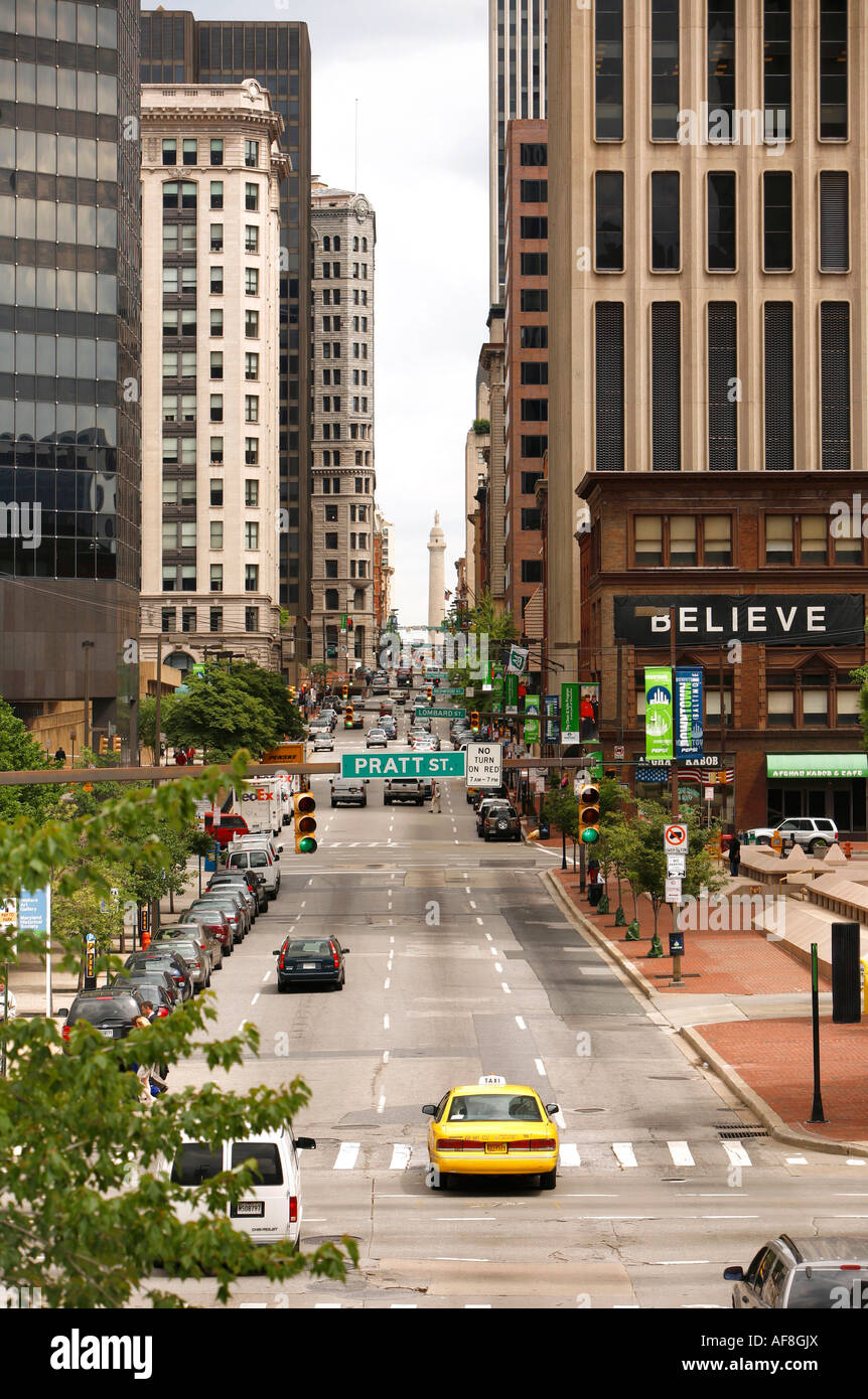 Downtown baltimore hi-res stock photography and images - Alamy