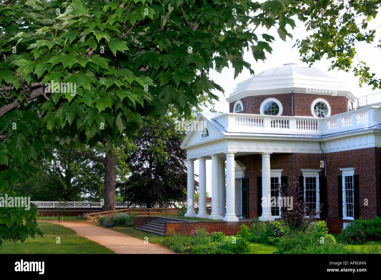 Monticello Exterior High Resolution Stock Photography and Images - Alamy