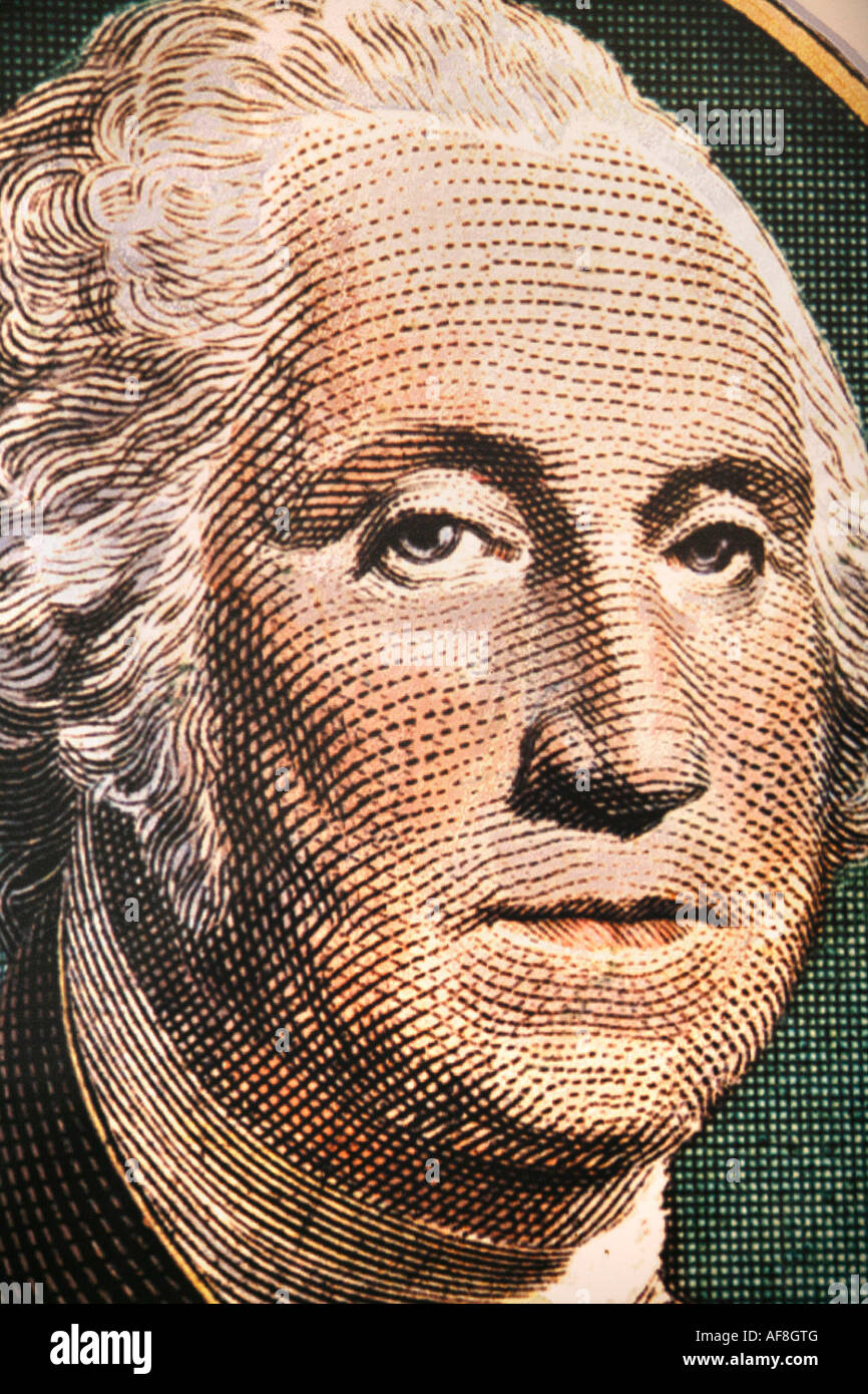 George washington portrait hi-res stock photography and images - Alamy