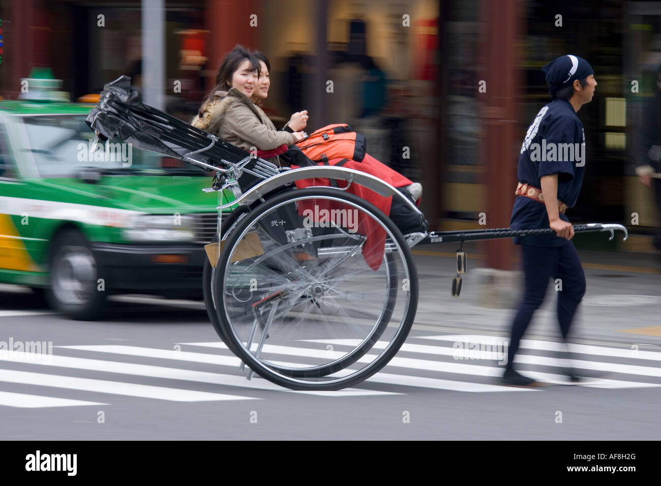 Rickshaw and conveyance hi-res stock photography and images - Alamy