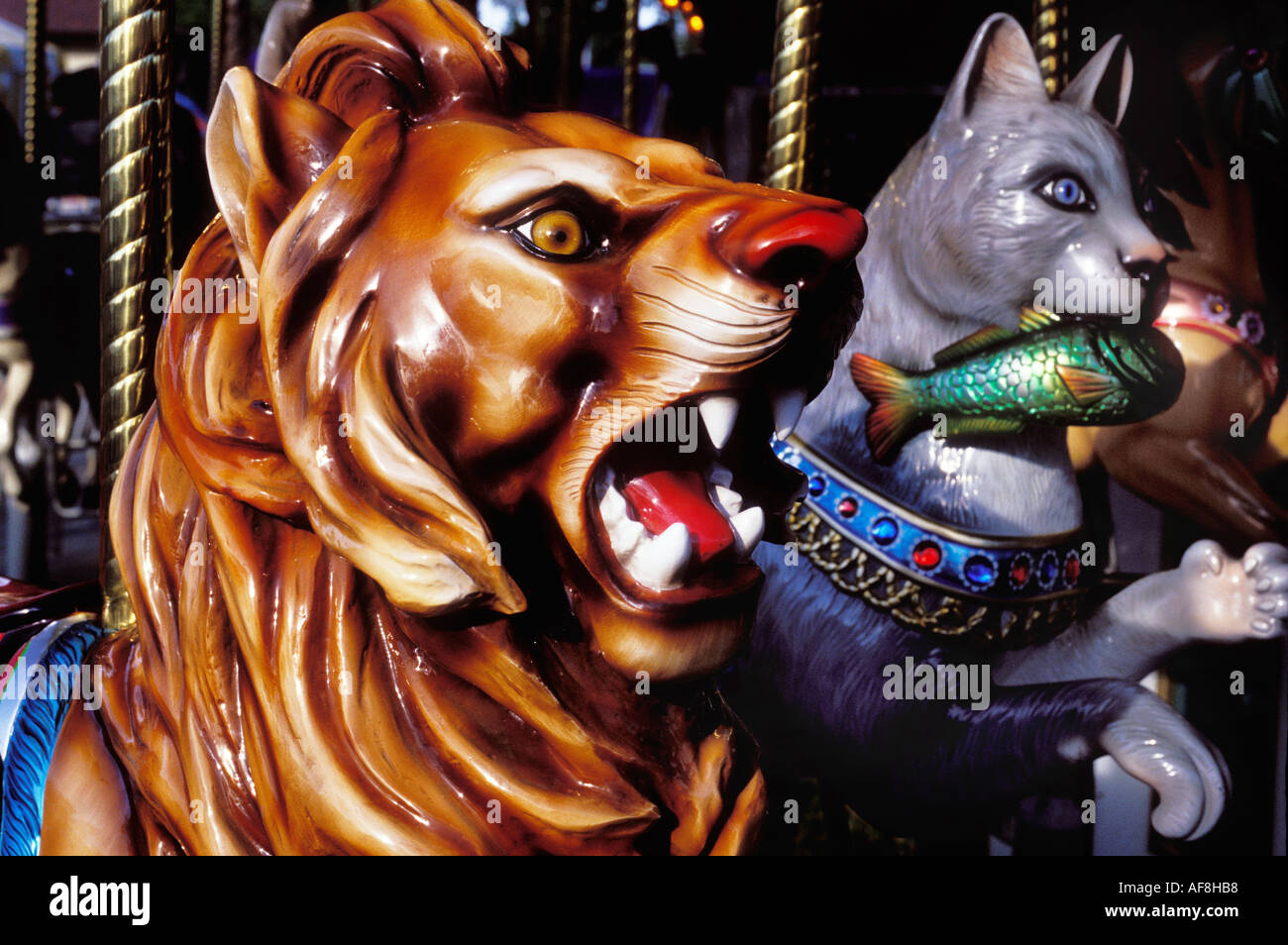 Vintage carnival ride hi-res stock photography and images - Alamy