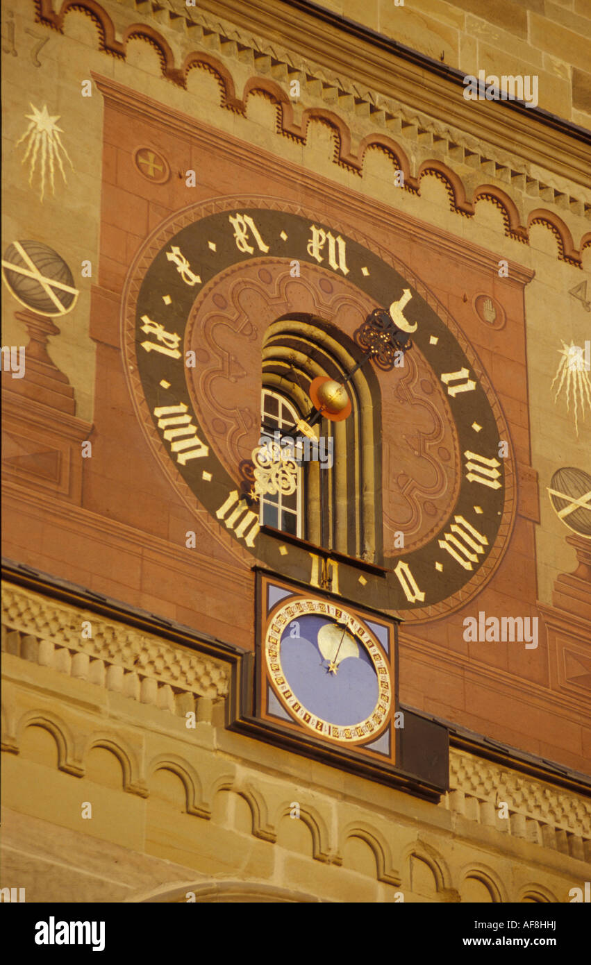 Historic clock of st michael hi-res stock photography and images - Alamy