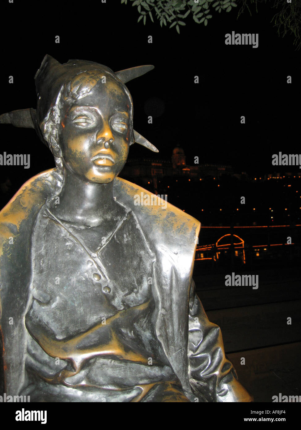 Little Princess Statue in Budapest Hungary Stock Photo - Alamy