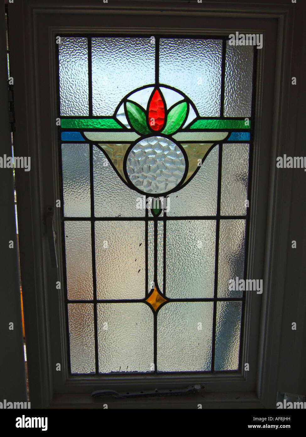 Upvc coloured leaded windows hi-res stock photography and images - Alamy