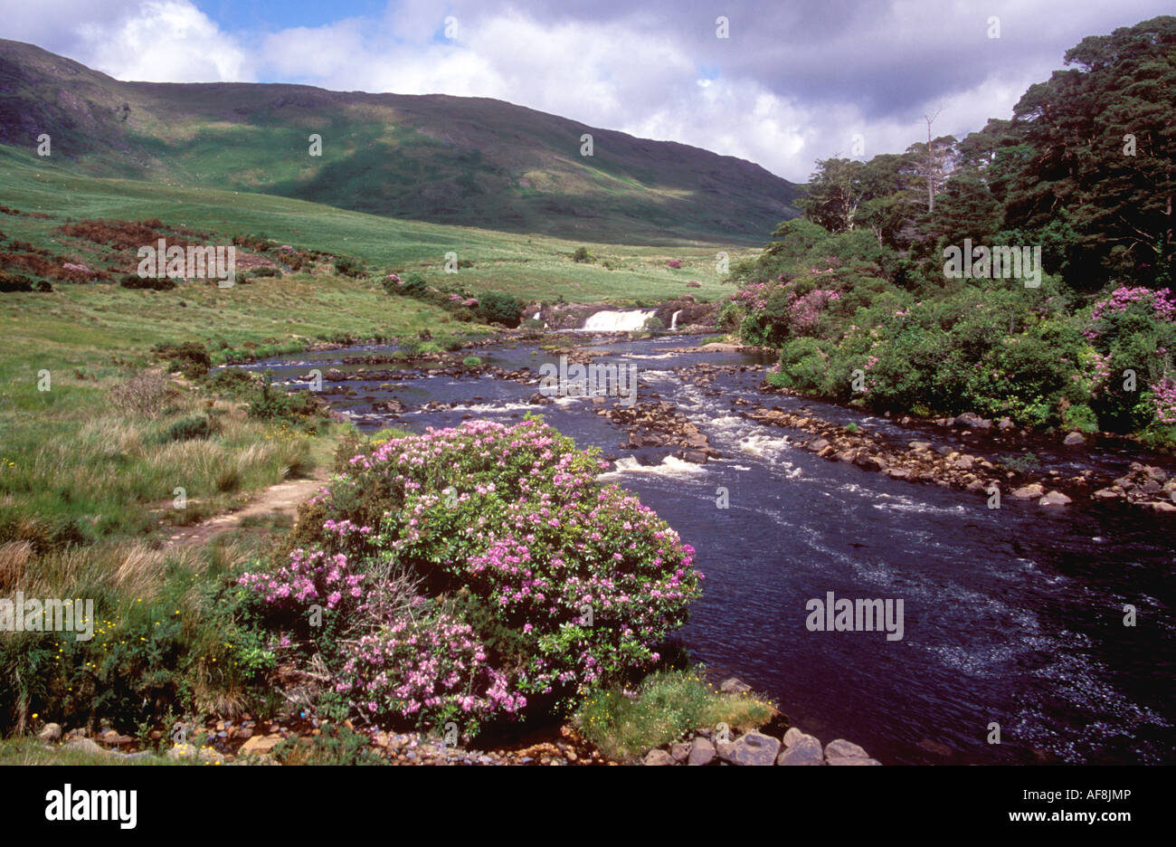 Aasleagh falls ireland hi-res stock photography and images - Alamy
