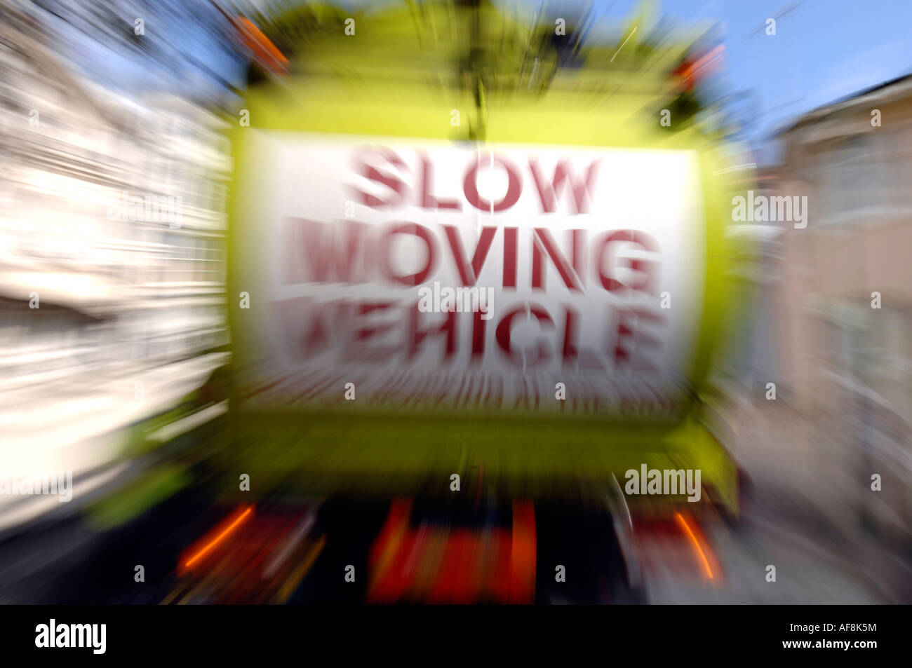 Slow moving vehicle hi-res stock photography and images - Alamy