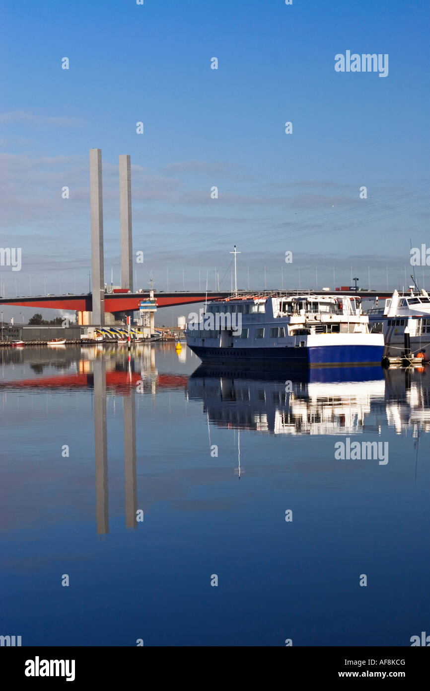 Scenic Victoria Harbour in Melbourne Docklands Victoria Australia Stock ...