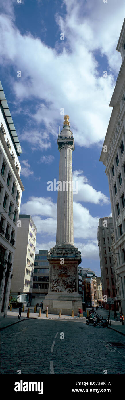 The Monument London UK Stock Photo - Alamy