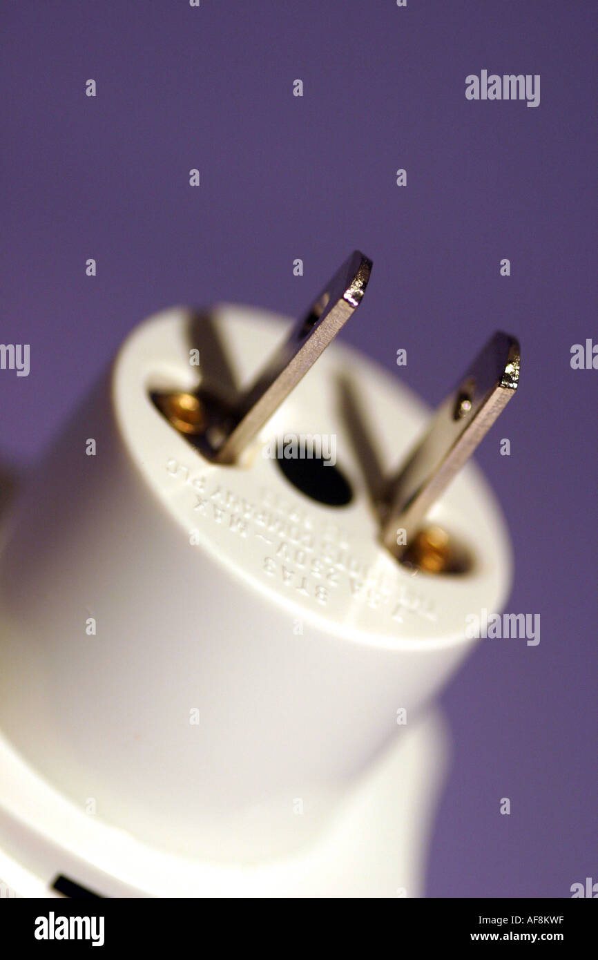A Stock Photograph of a Adaptor Plug Stock Photo - Alamy