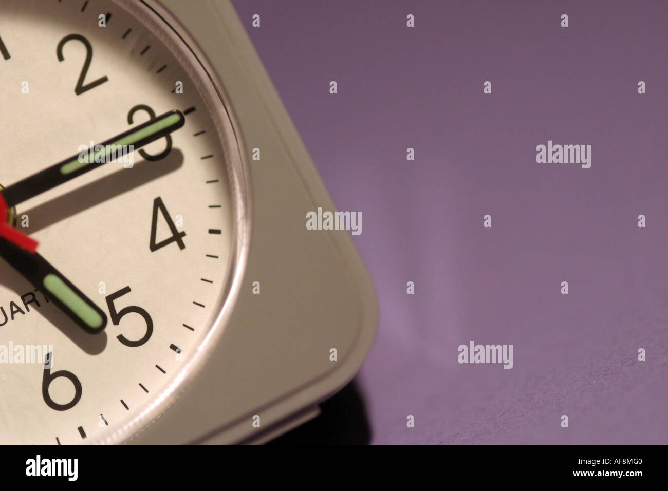 A Stock Photograph of a Portable Clock Stock Photo - Alamy