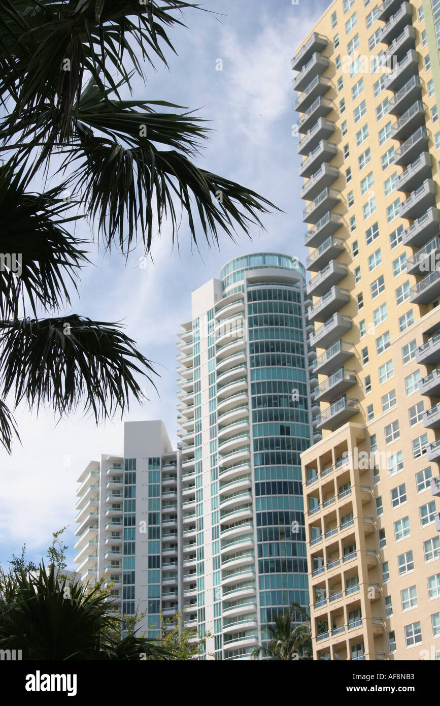 Miami Beach Florida,Alton Road,high rise skyscraper skyscrapers ...