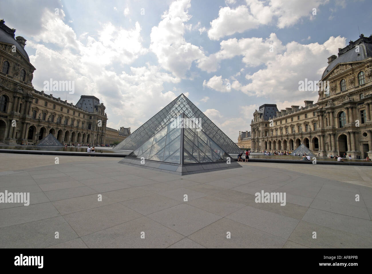 A Stock Photograph of the Louvre Museum s Pyramid Stock Photo - Alamy