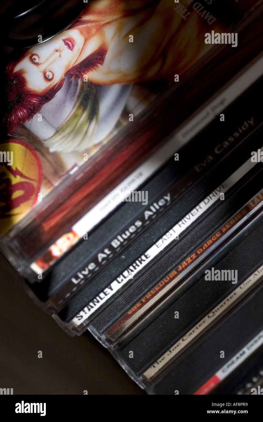David Bowie Diamond Dogs. CD Collection Stock Photo - Alamy