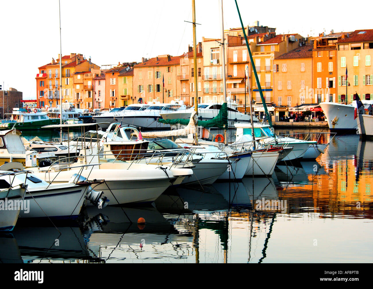 Colours of Provence St Tropez Provence Stock Photo - Alamy