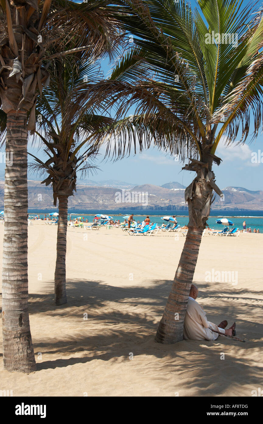 Man sitting under shade tree hi-res stock photography and images - Alamy