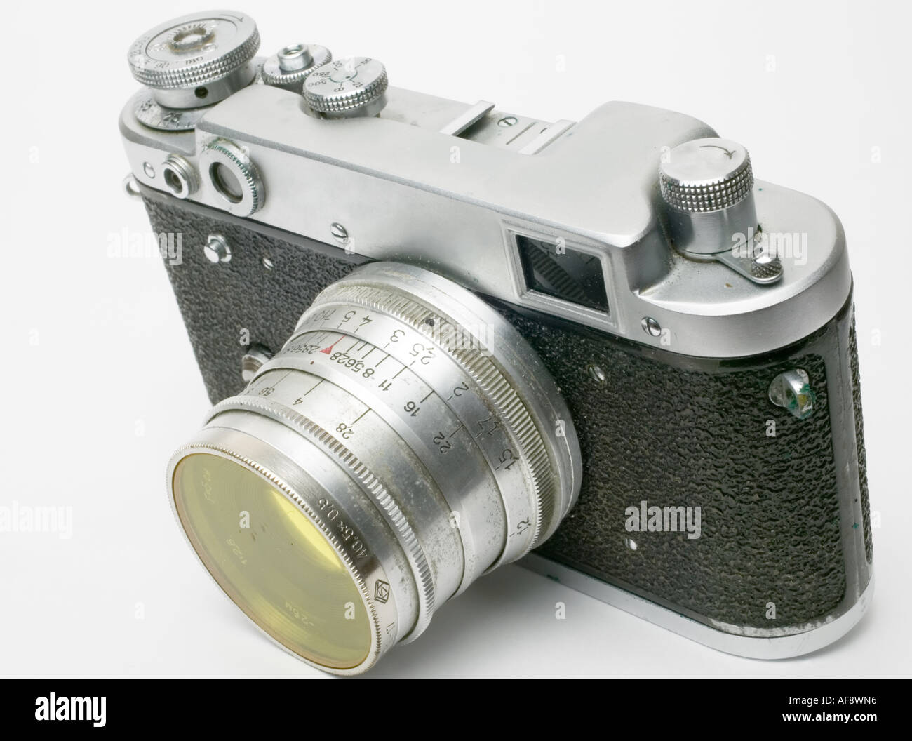 Retro photo camera Cut Out Stock Images & Pictures - Alamy