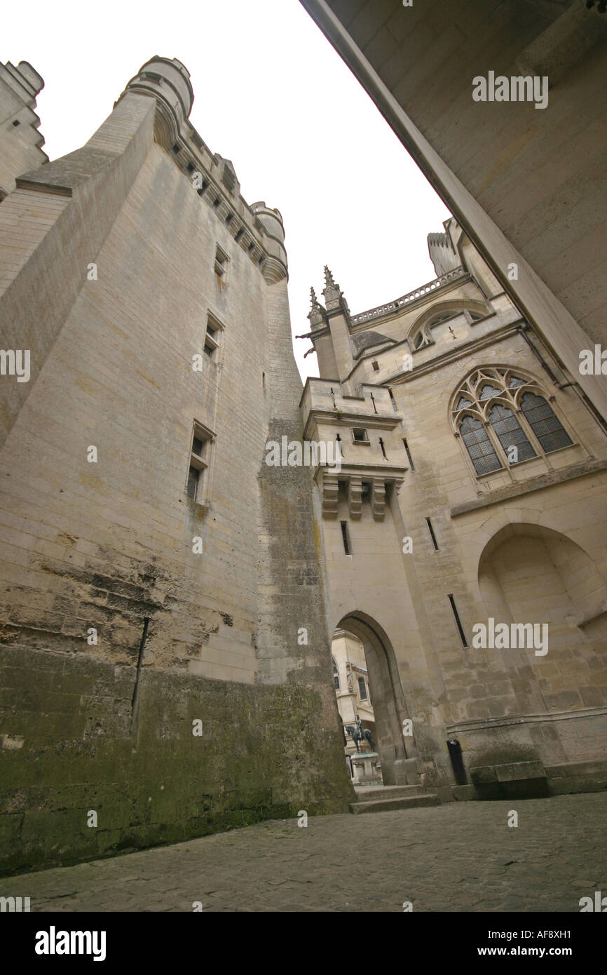 A Stock Photograph of the Castle of Pierrefonds in France Inside the ...