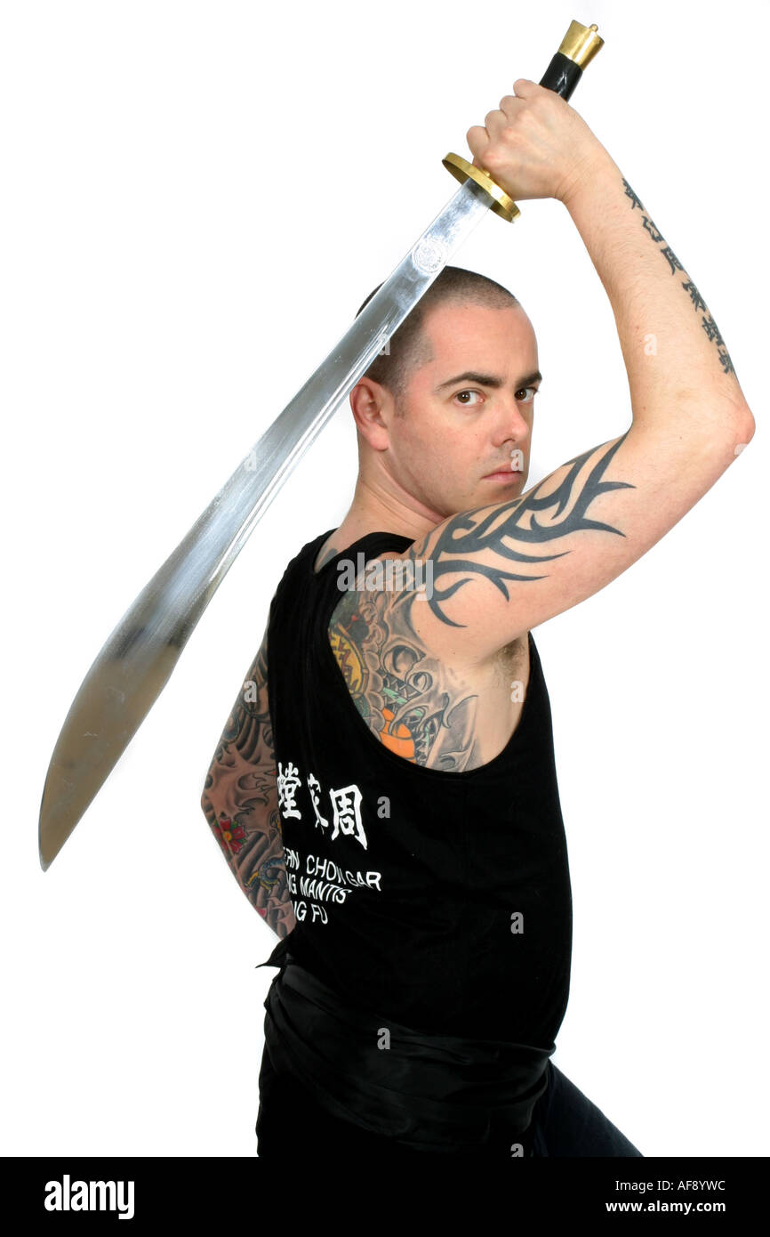 Man with sword hi-res stock photography and images - Alamy