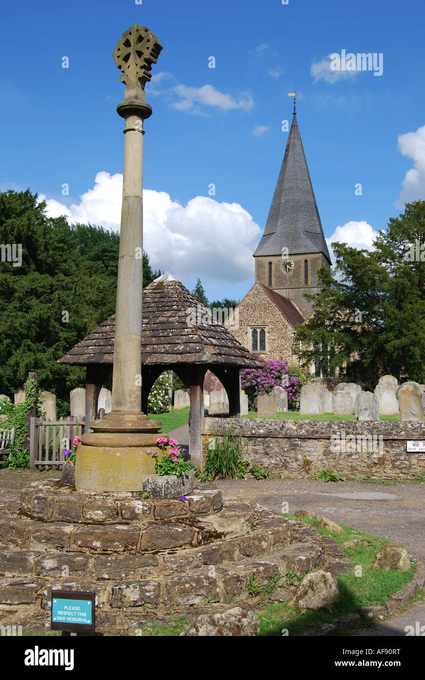St James Church, Shere, Surrey, England, United Kingdom Stock Photo - Alamy