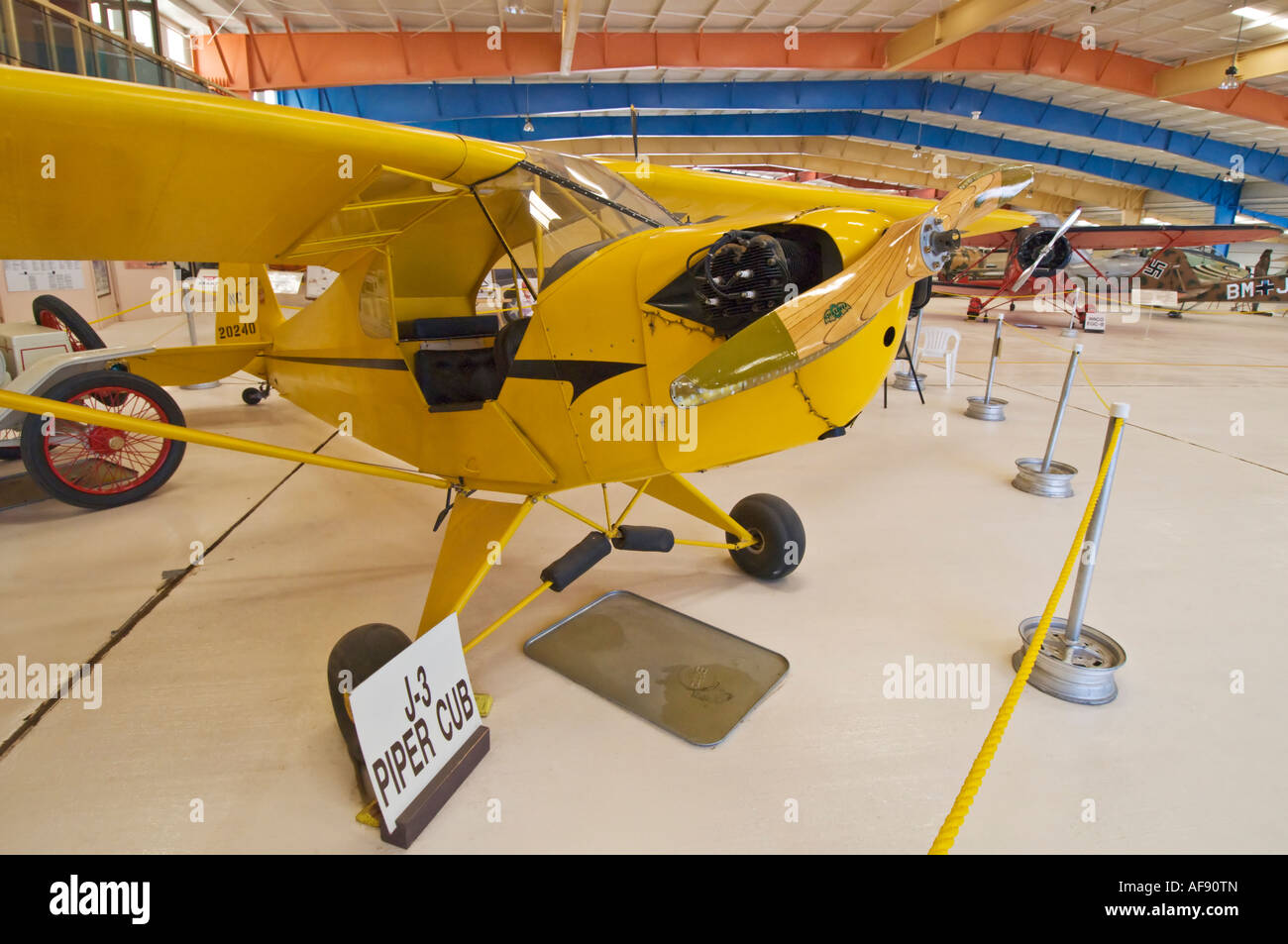 New Mexico Santa Teresa War Eagles Museum Piper Cub J 3 Stock Photo - Alamy