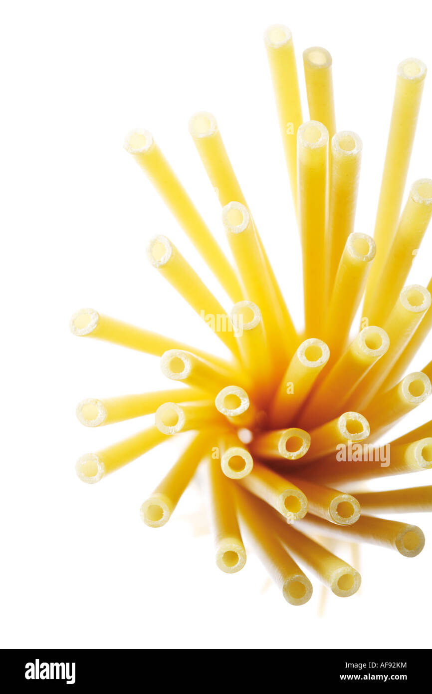 Macaroni, close-up, elevated view Stock Photo - Alamy