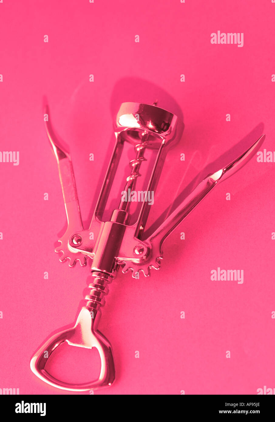 A Stock Photograph of a Corkscrew Stock Photo - Alamy