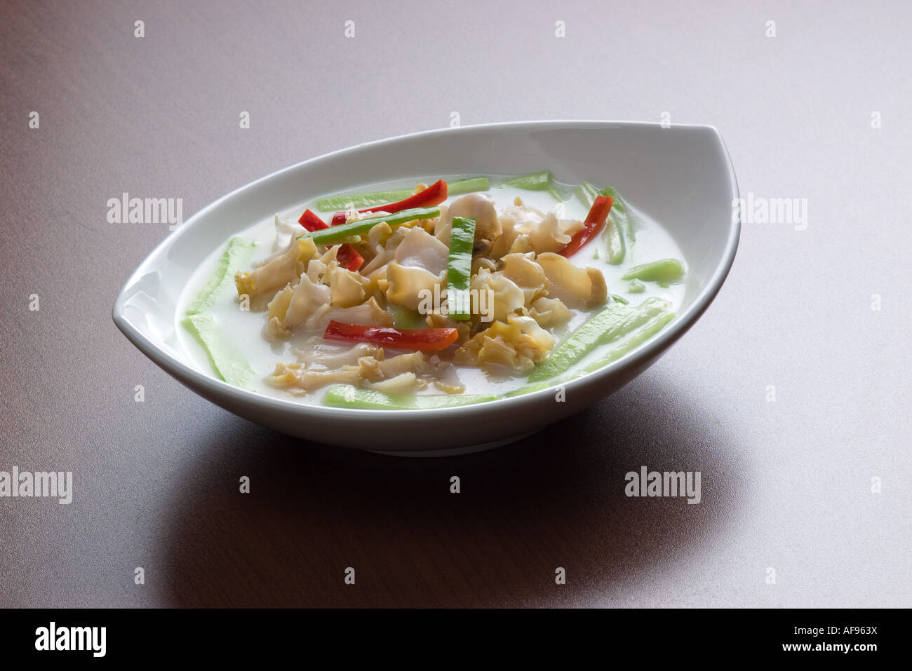 Chinese Food Scalded Sliced Sea Whelks Stock Photo - Alamy